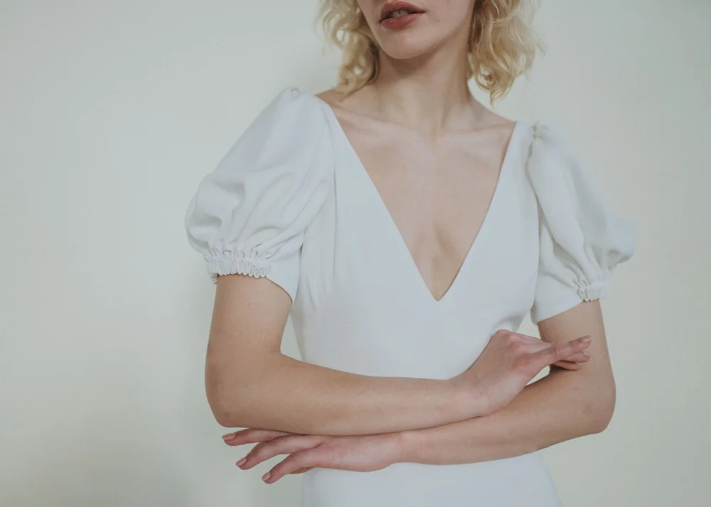 The Helena Dress. A contemporary take on bridalwear. — Rolling In Roses ...