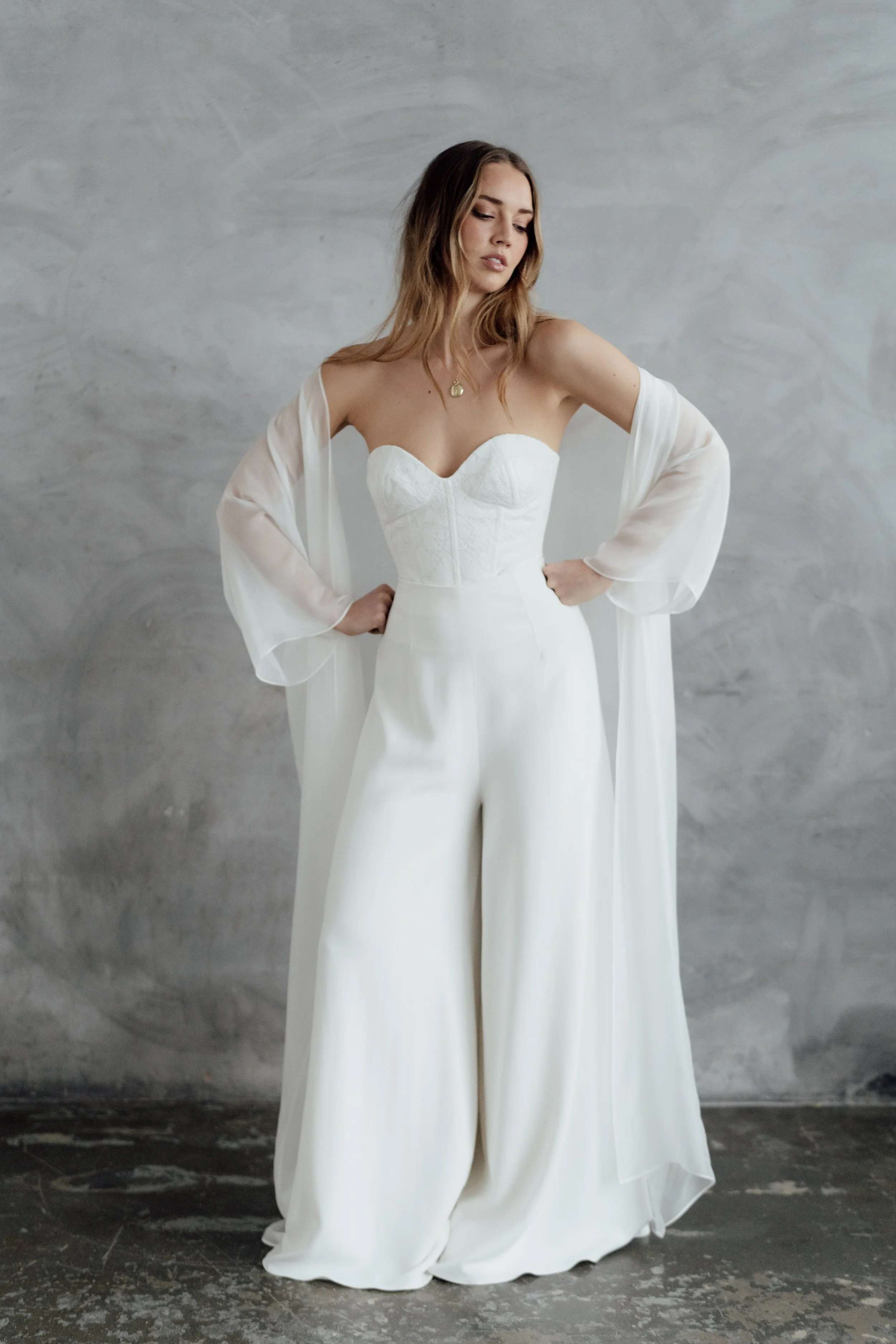 The Lace Koibito Bustier. A sustainably made bridal bustier, modern ...