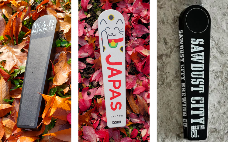 Standard Tap Handles — Hoptown Handles - American Made Custom Tap Handles