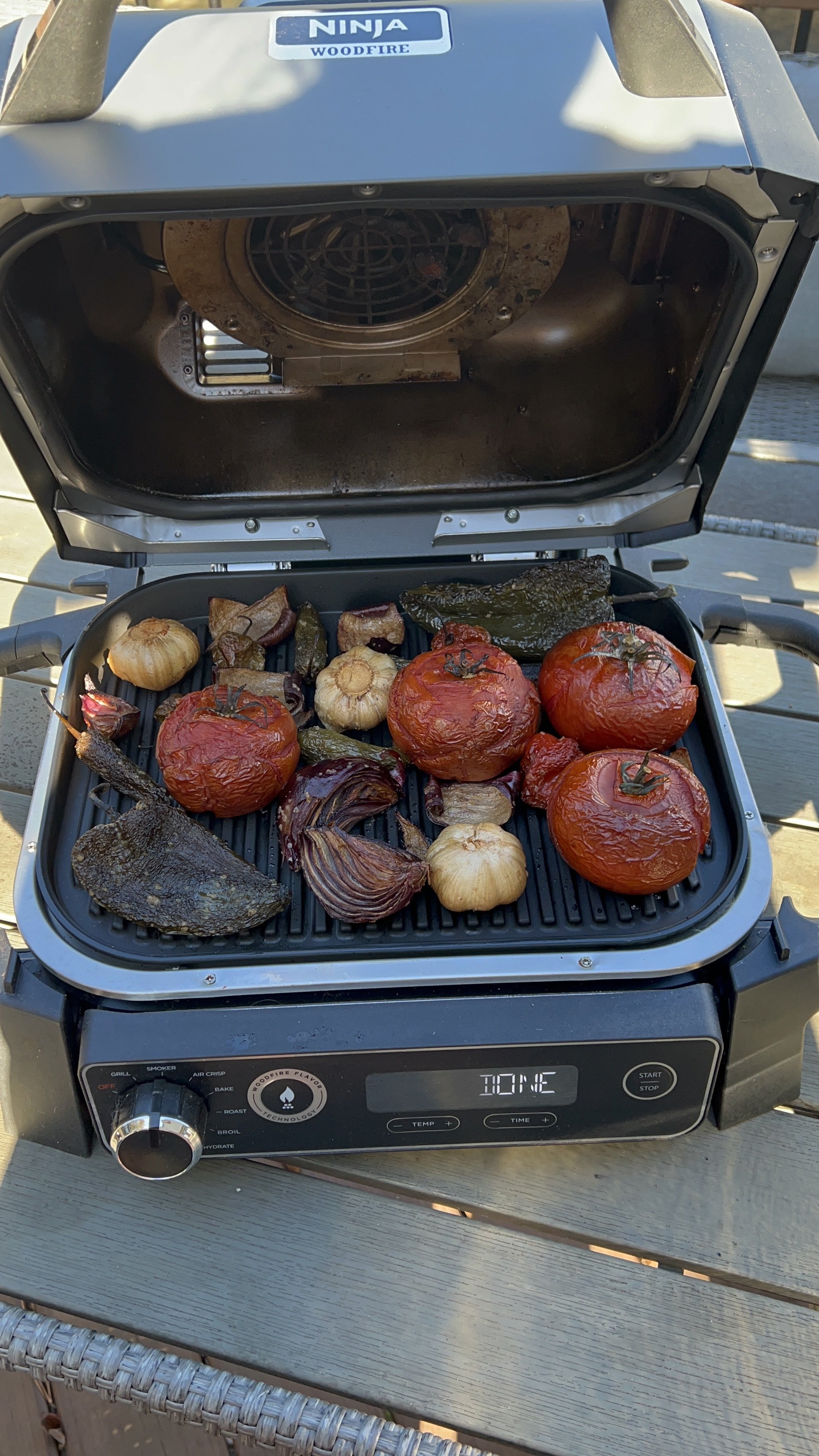 Smoked Salsa on the Ninja Woodfire Outdoor Grill — Kenna's Kitchen