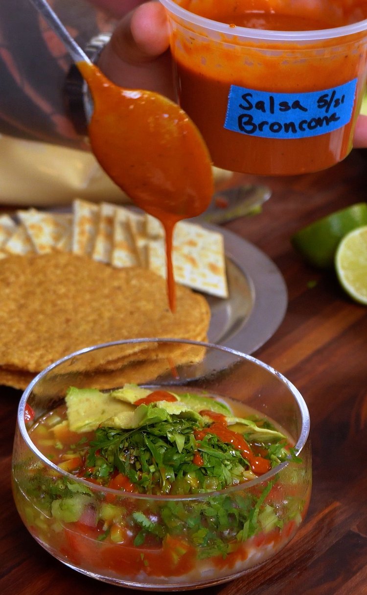 Salsa Broncona – Spicy Valentina Habanero Salsa — JONATHAN ZARAGOZA