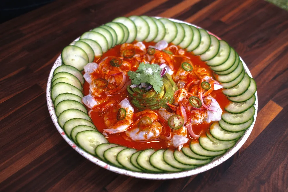 Shrimp Aguachile Rojo – Spicy, Citrusy, and Built for Summer — JONATHAN ...