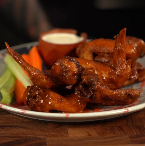 Alitas: Crispy Chicken Wings with Spicy Wing Sauce & Ranch — JONATHAN ...