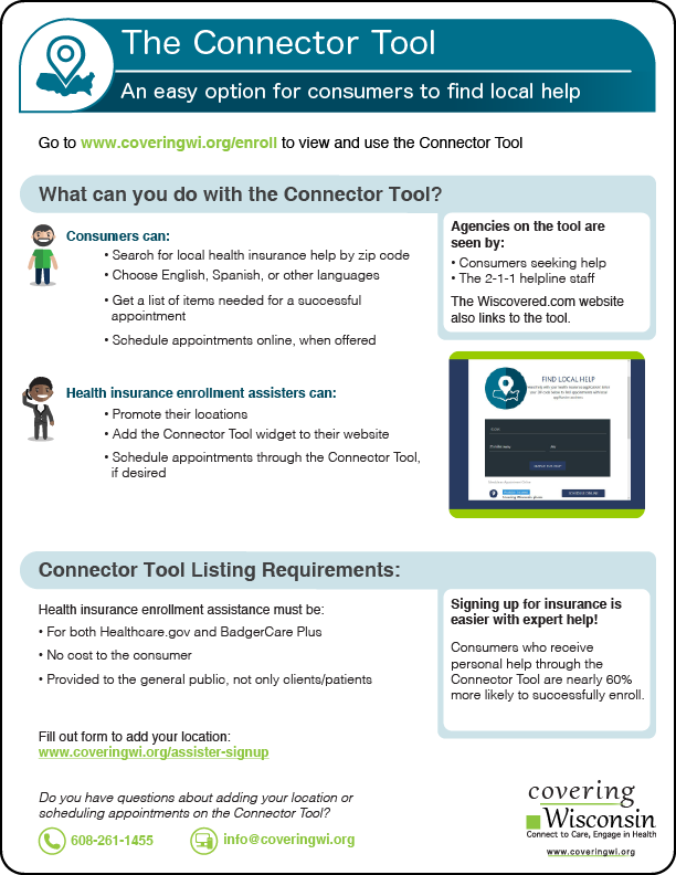 Connector Sign Up — Covering Wisconsin