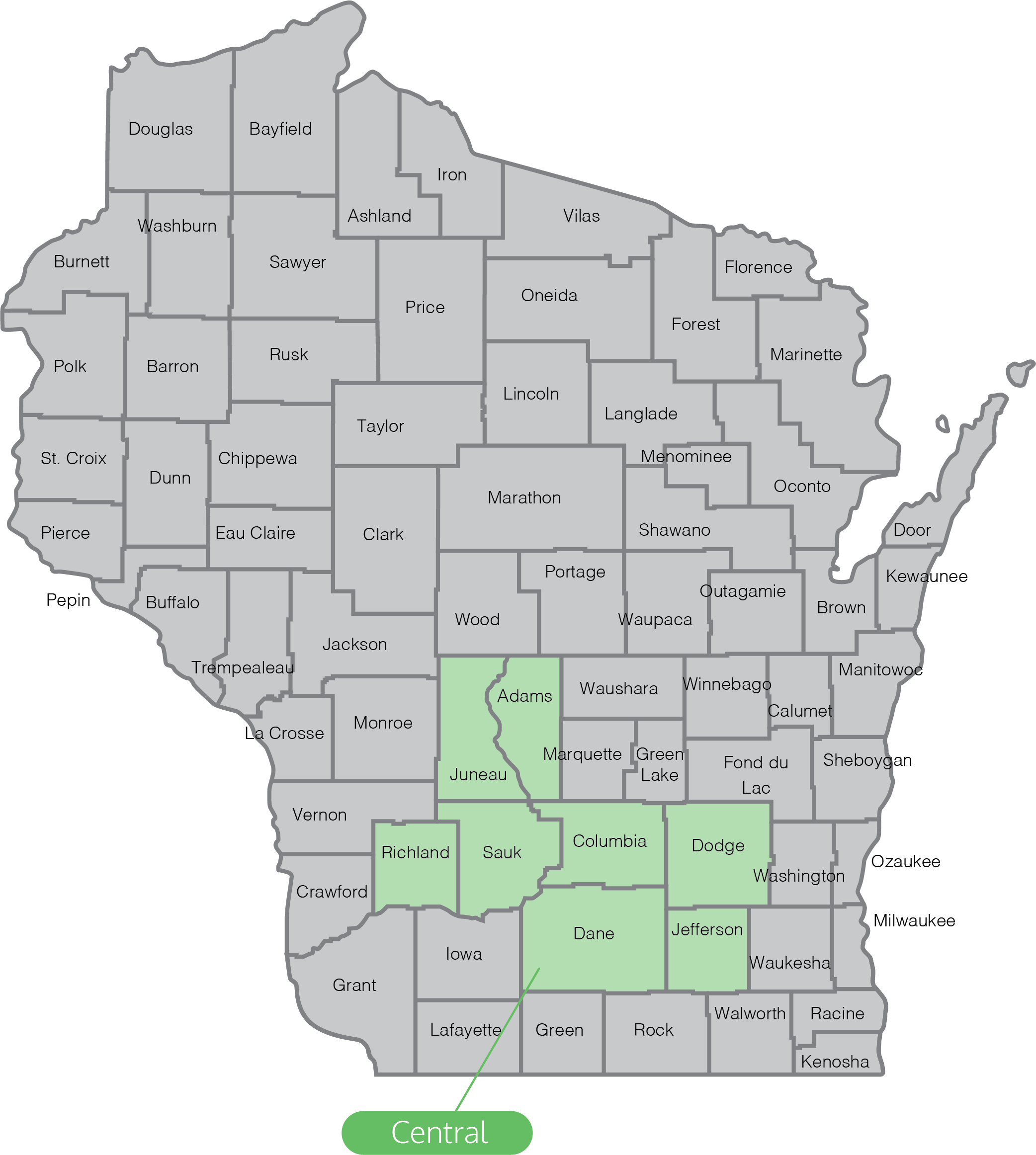 REN Region Chart Packs | Empower Your Health Today — Covering Wisconsin