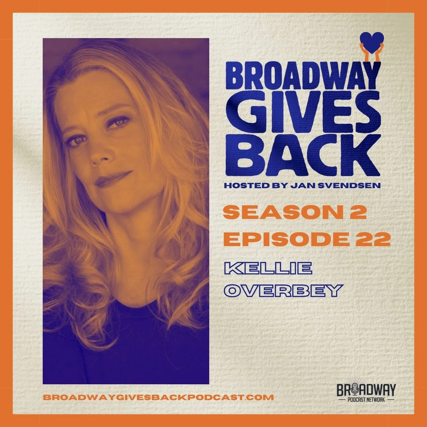 S2 Ep22: Kellie Overbey — Broadway Gives Back Podcast