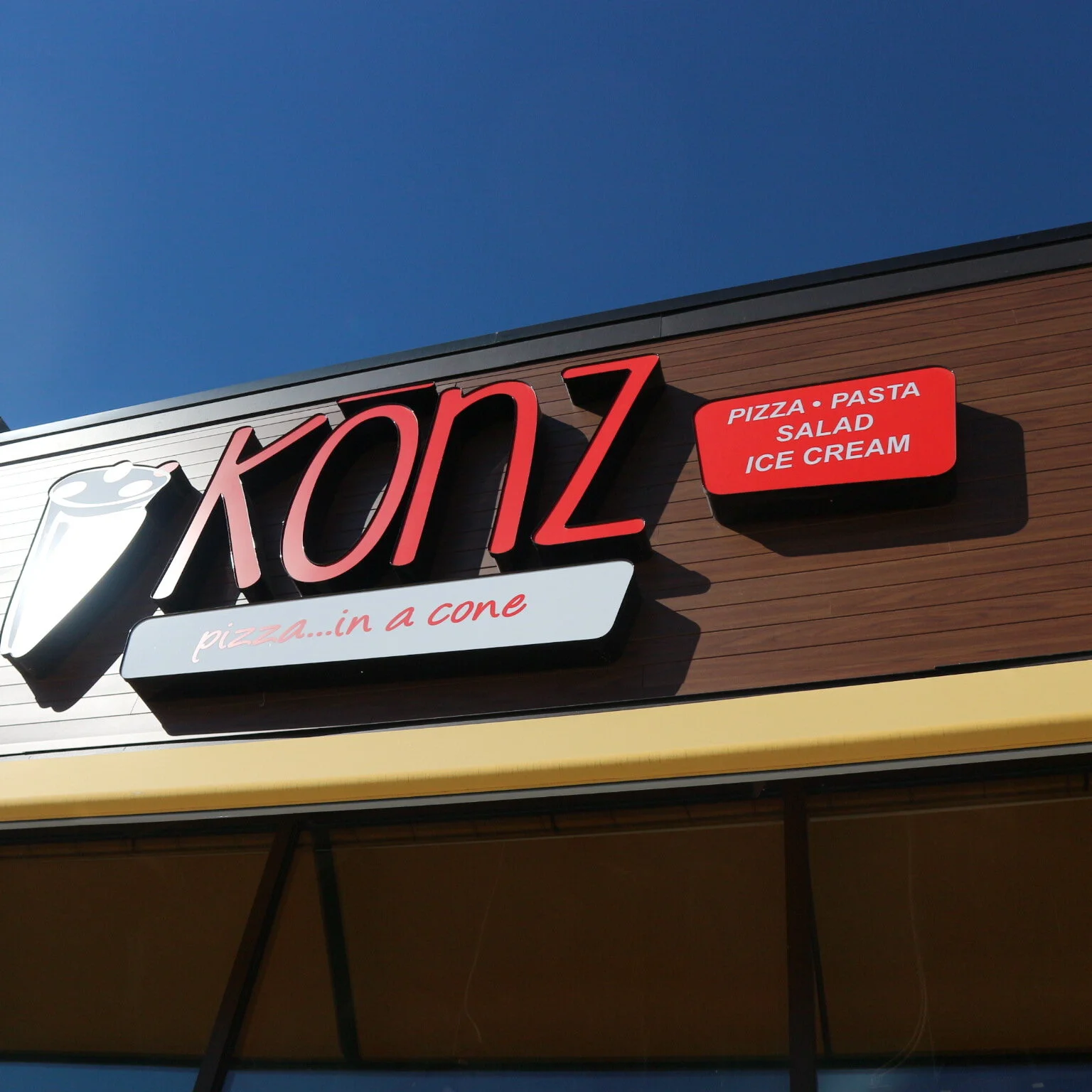 About — Konz - Pizza in a cone