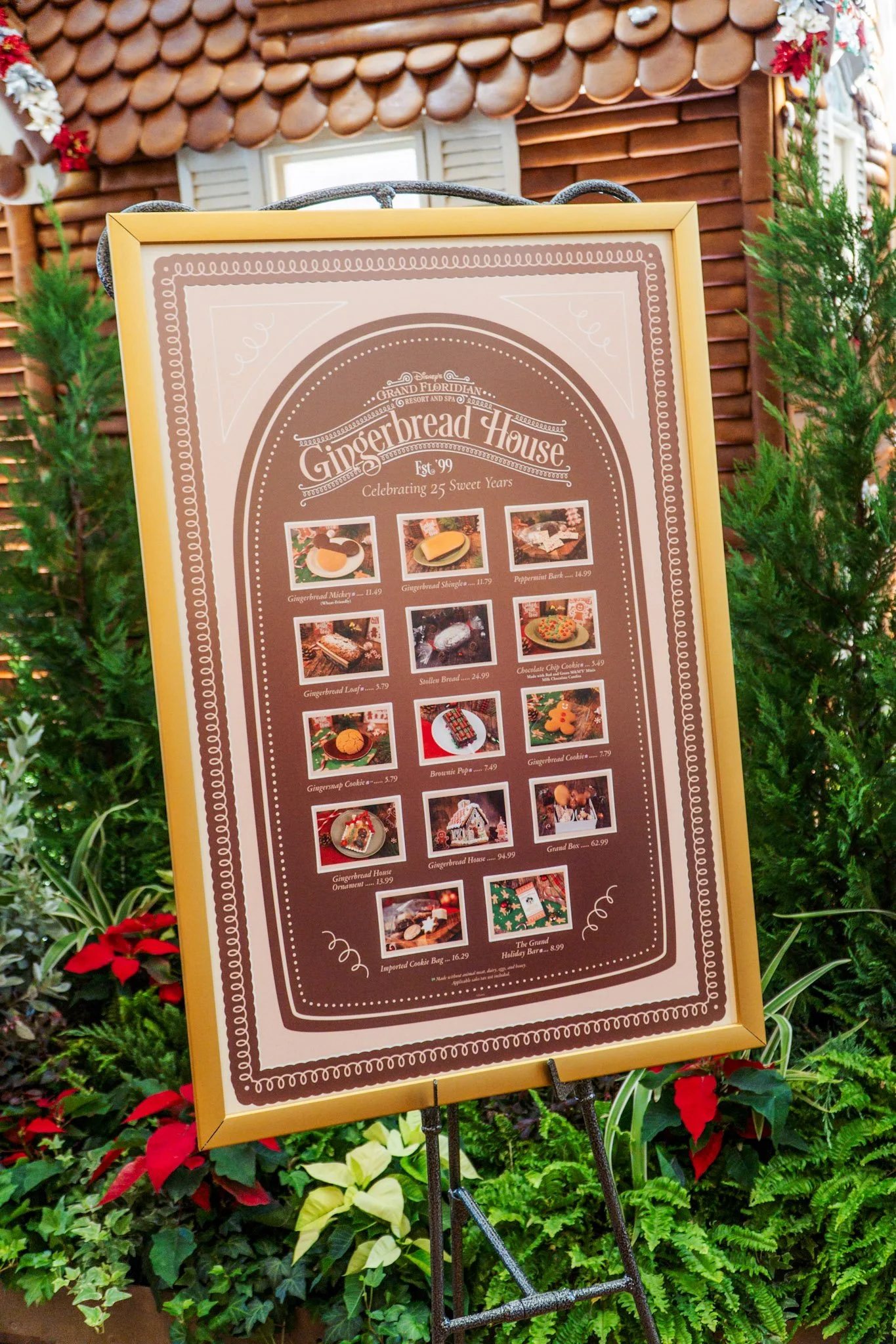 Grand Floridian Gingerbread House 25th Anniversary — Hemphilly Ever After