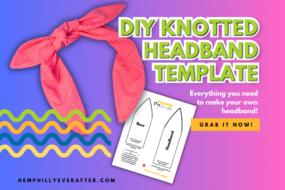 DIY Knotted Headband Template — Hemphilly Ever After