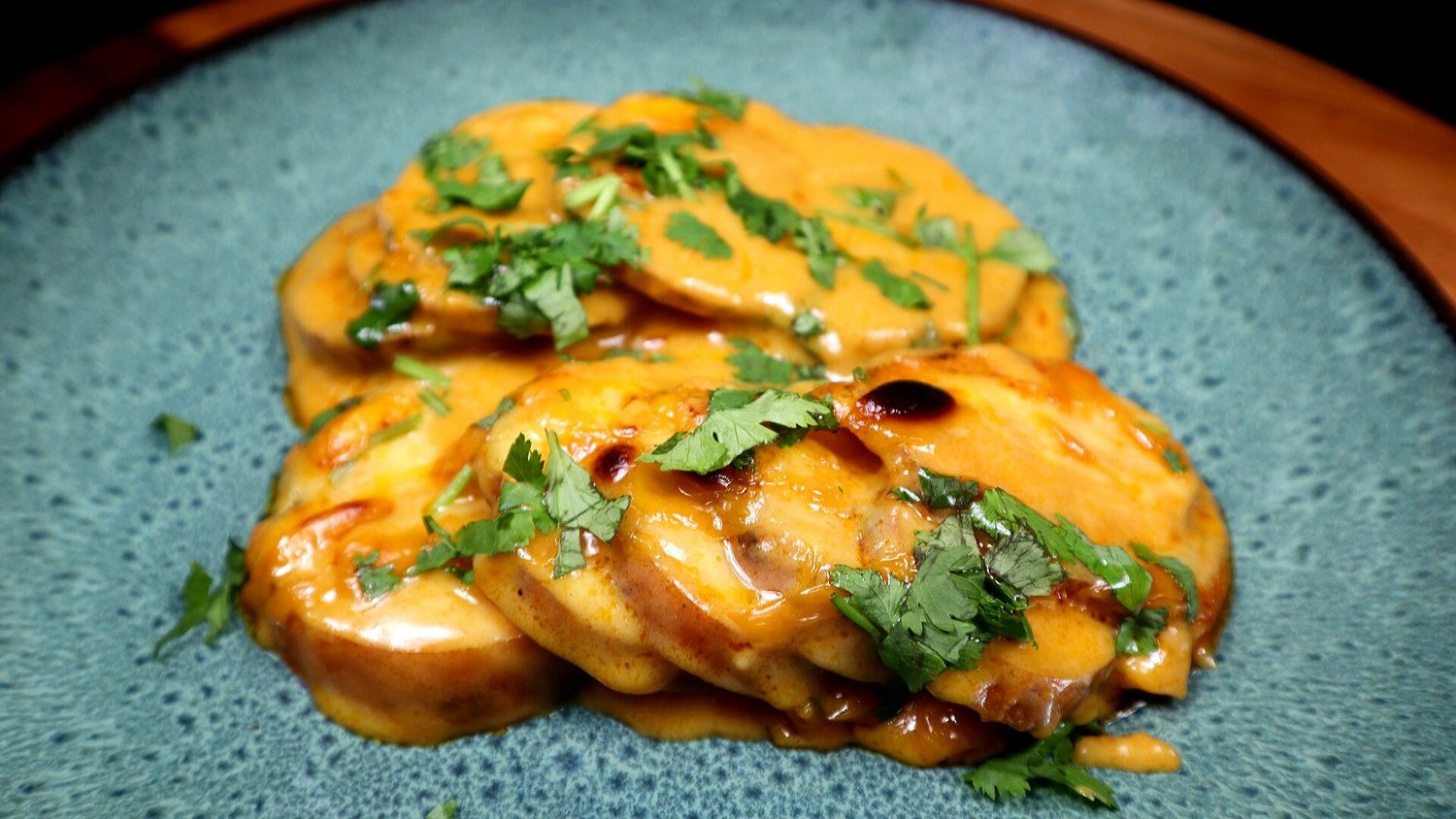 Gouda Scalloped Sweet Potatoes — Irenes Infusions