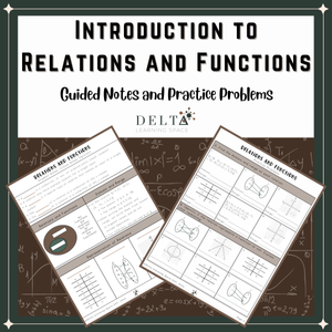 Modeling Using Quadratics Worksheet — Delta Learning