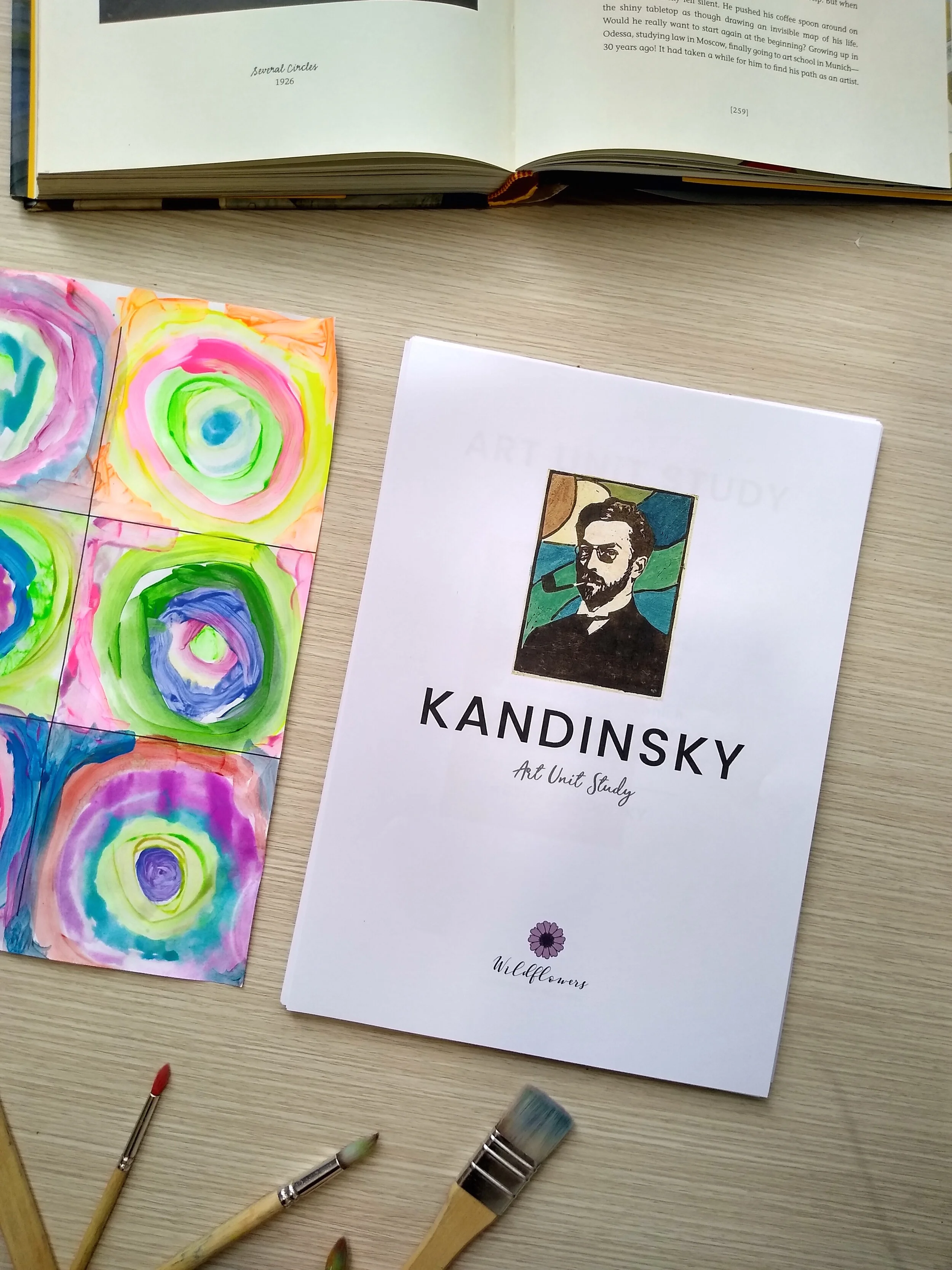 Beatrix Potter Art Unit Study — Wildflowers