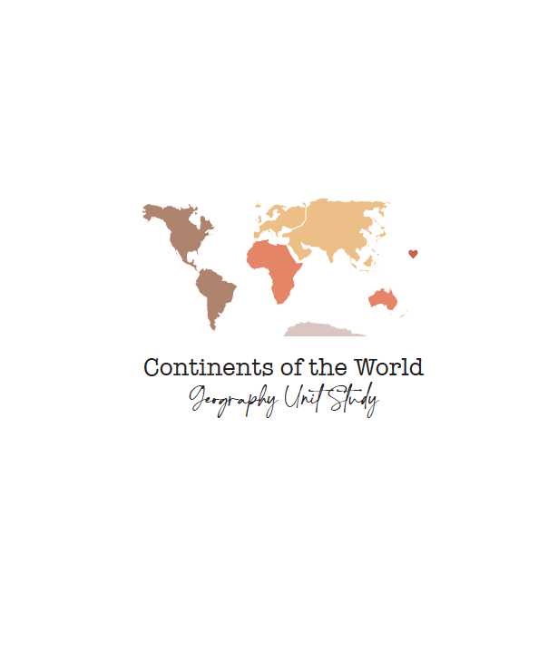 Continents of the World Geography Unit Study — Wildflowers