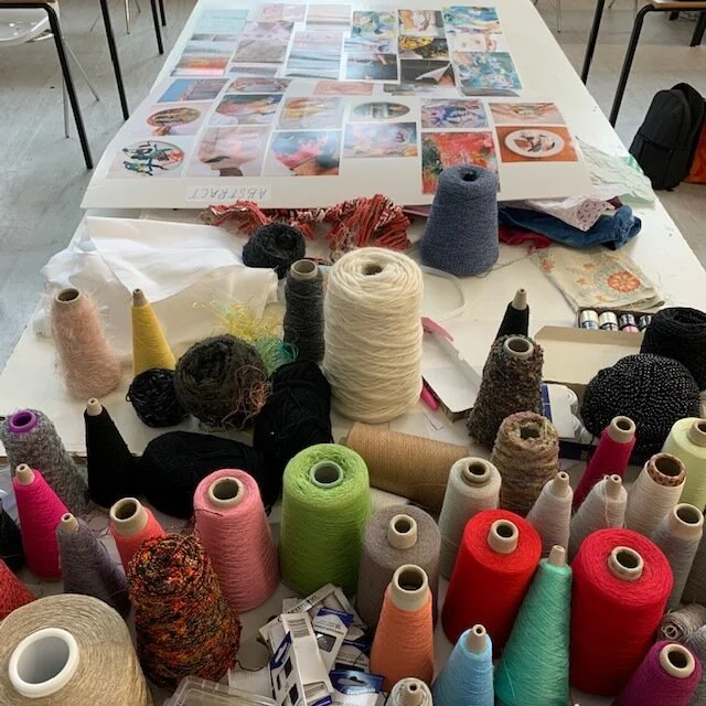 Mark making with stitch - Norwich University of the Arts — New Muse ...