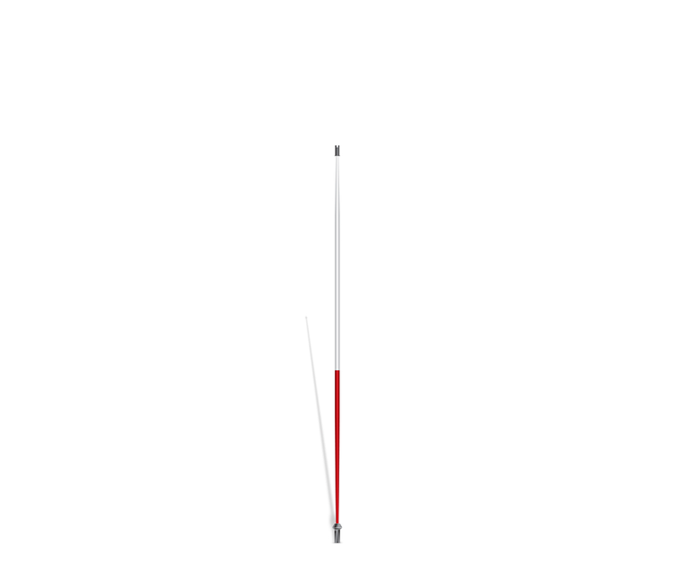 Flagstick - Tournament - Tacit - Yellow & Black — Tacit