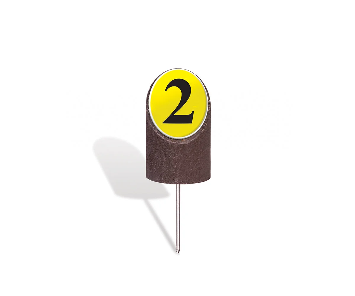 Woodland Tee Marker With Logo — Tacit