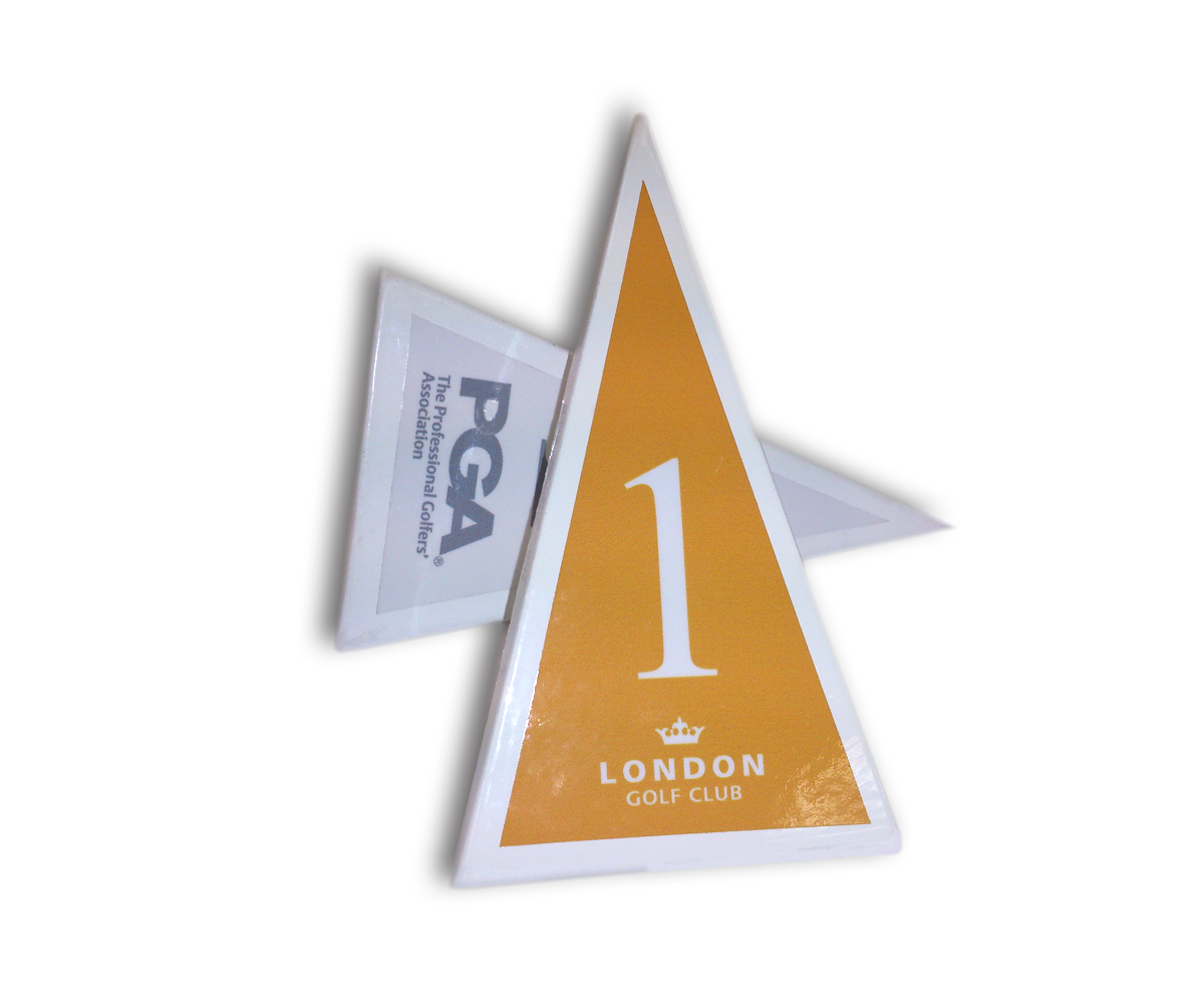 Logo Putting Marker Tops — Tacit UK