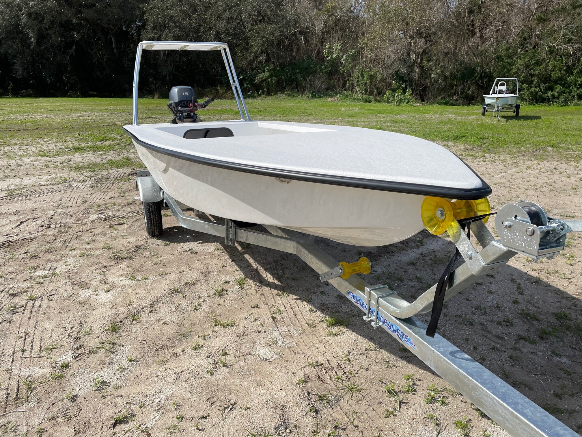 Skimmer Skiff 14-6 Tiller - $13,900 — Orange Beach Skiffs