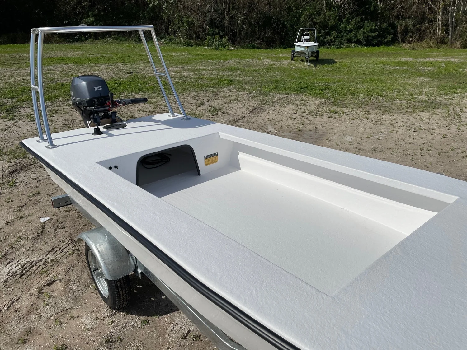 Skimmer Skiff 14-6 Tiller - $13,900 — Orange Beach Skiffs