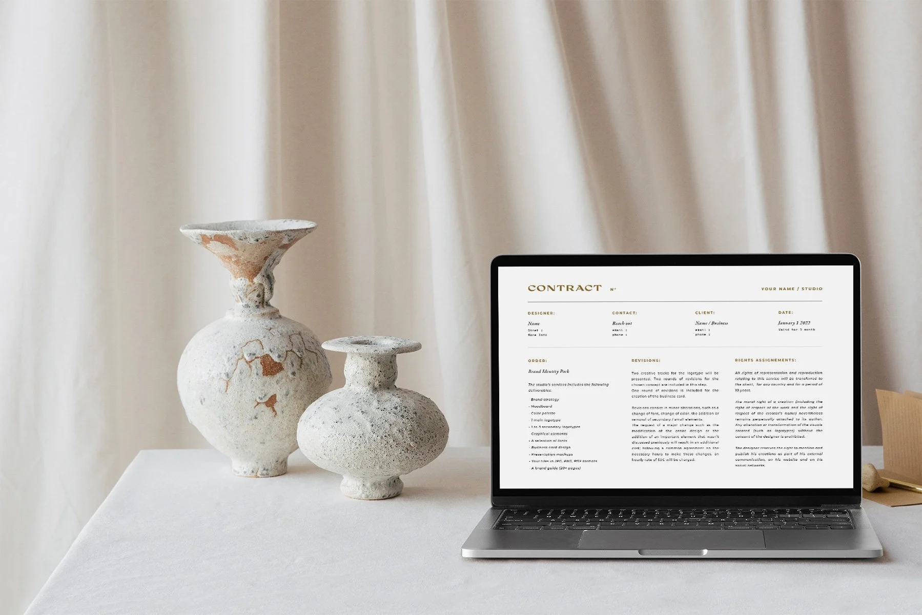 7 Things to include in your Design Contract — AURAMA STUDIO