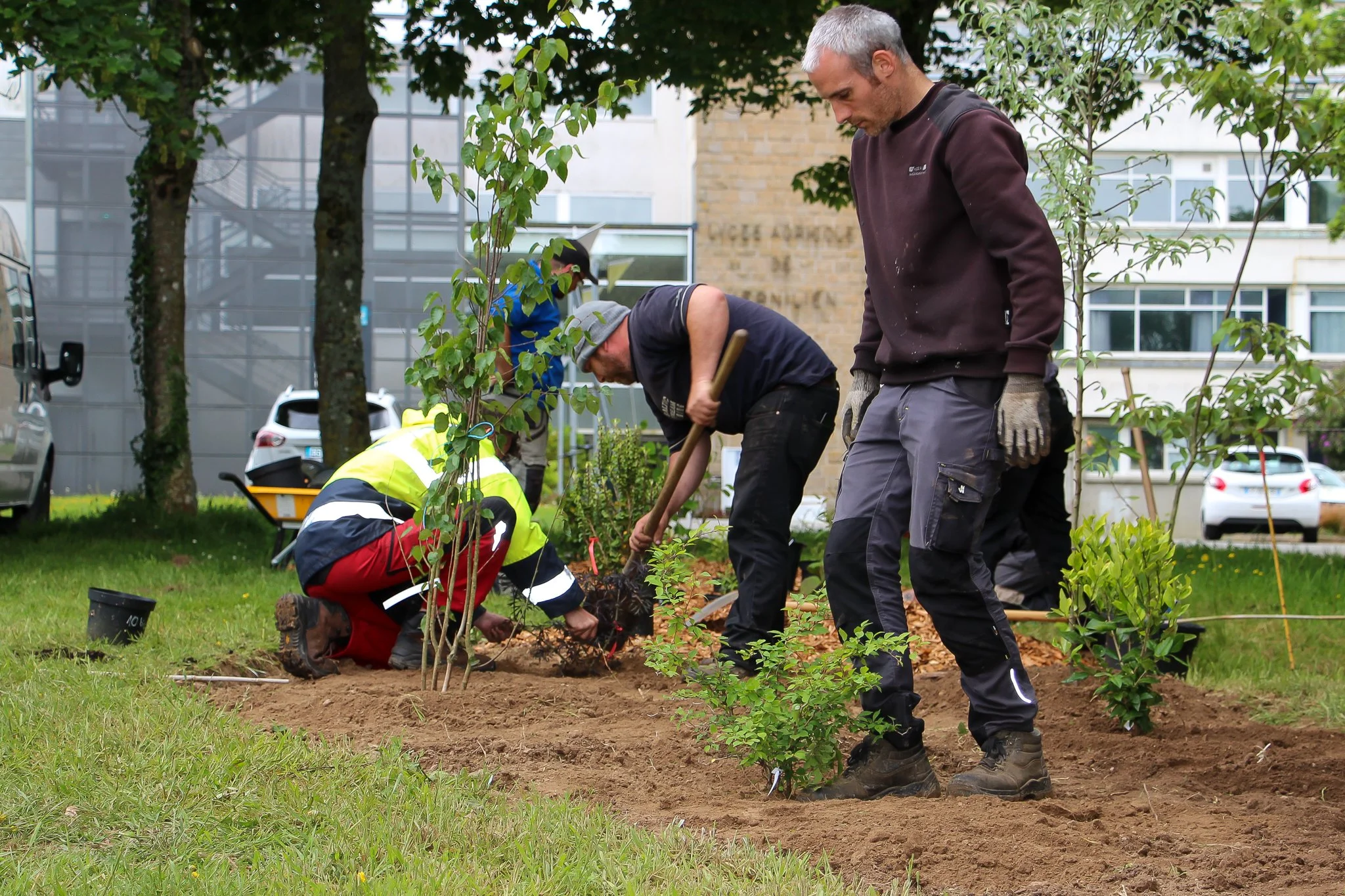 BP AP : le réaménagement continue ! — CFPPA - Kernilien