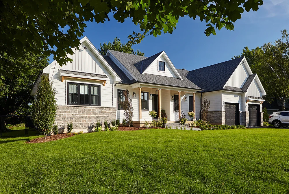 Dundas Modern Farmhouse Custom Home — BM Architectural Design