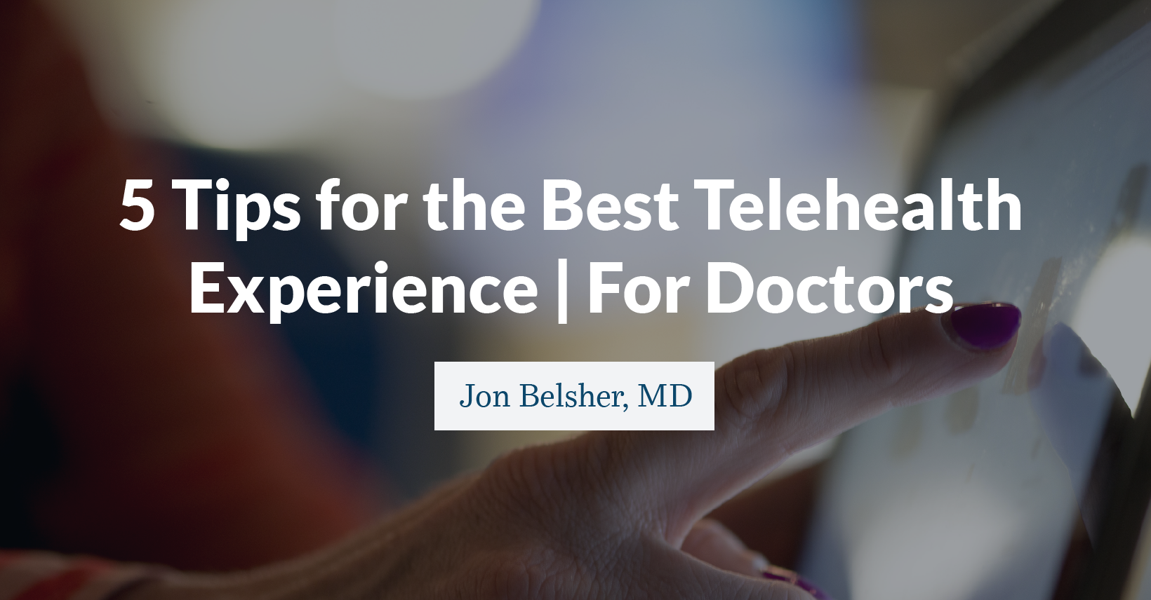 Jon Belsher, MD