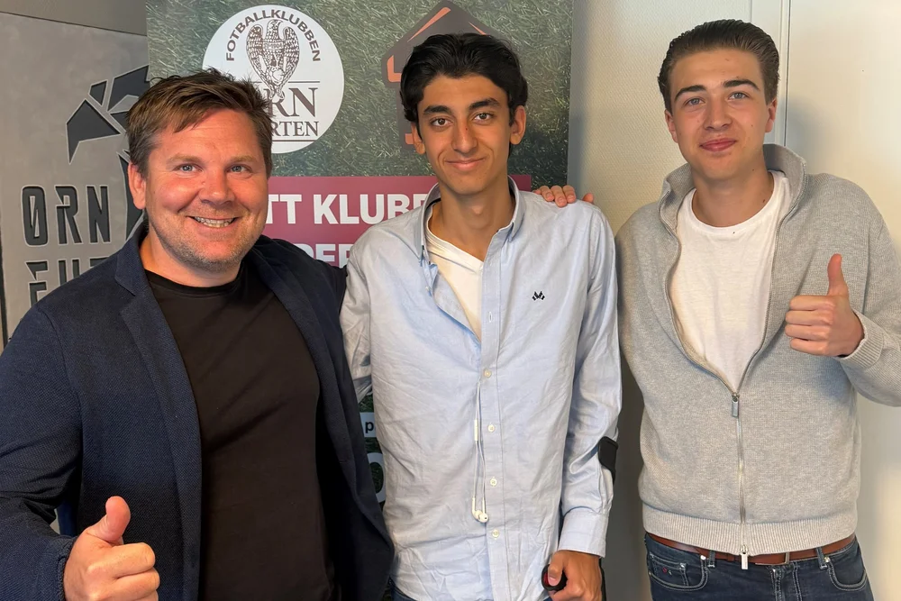 Ali og Ola har sommerjobb i Ørn Horten — FK Ørn Horten