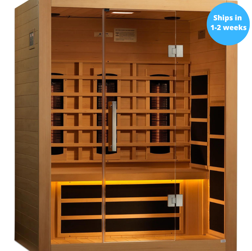 FULL SPECTRUM HOME INFRARED SAUNA — Heavenly Sauna