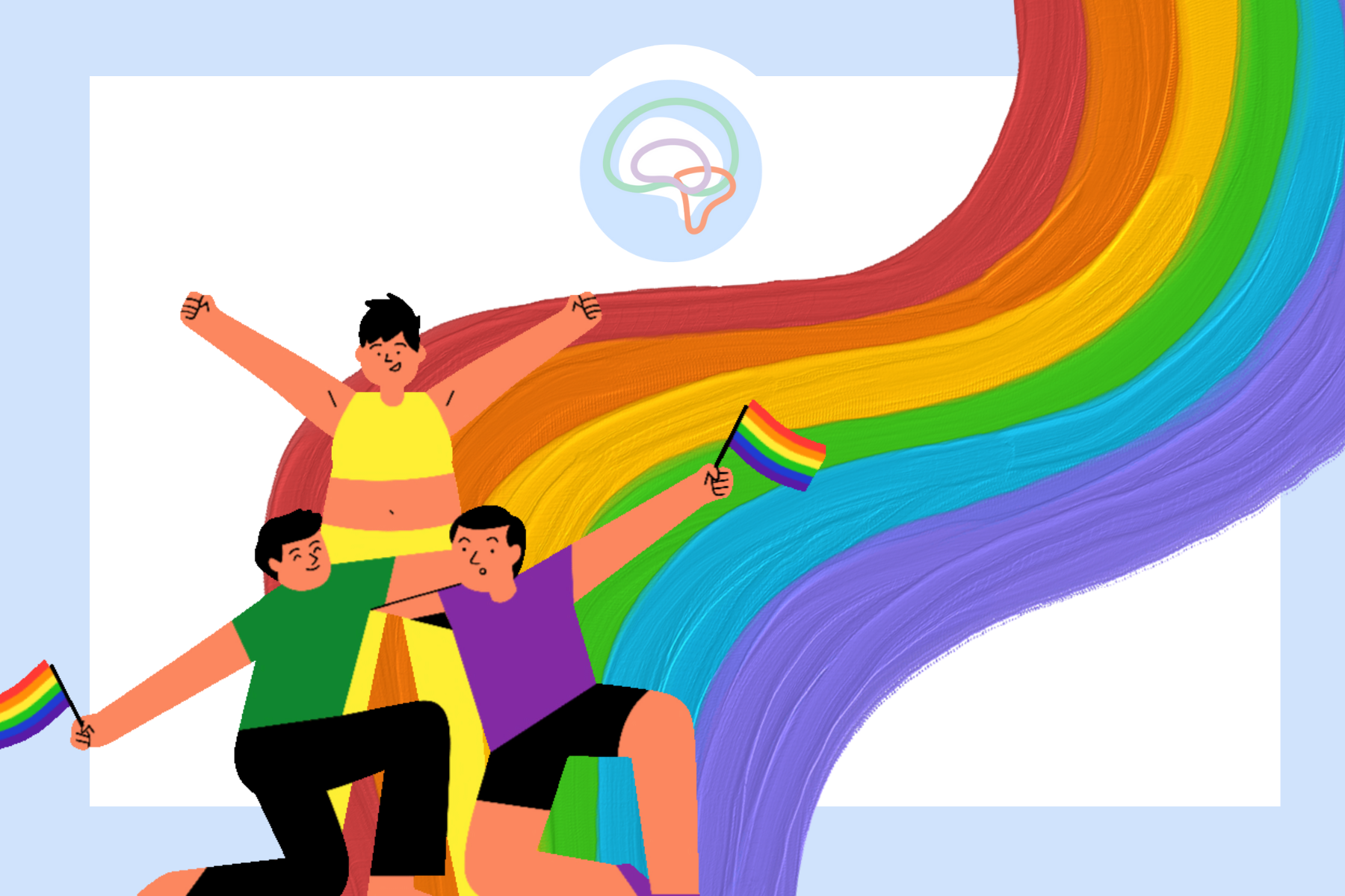LGBTQ+ Pride — My Good Brain