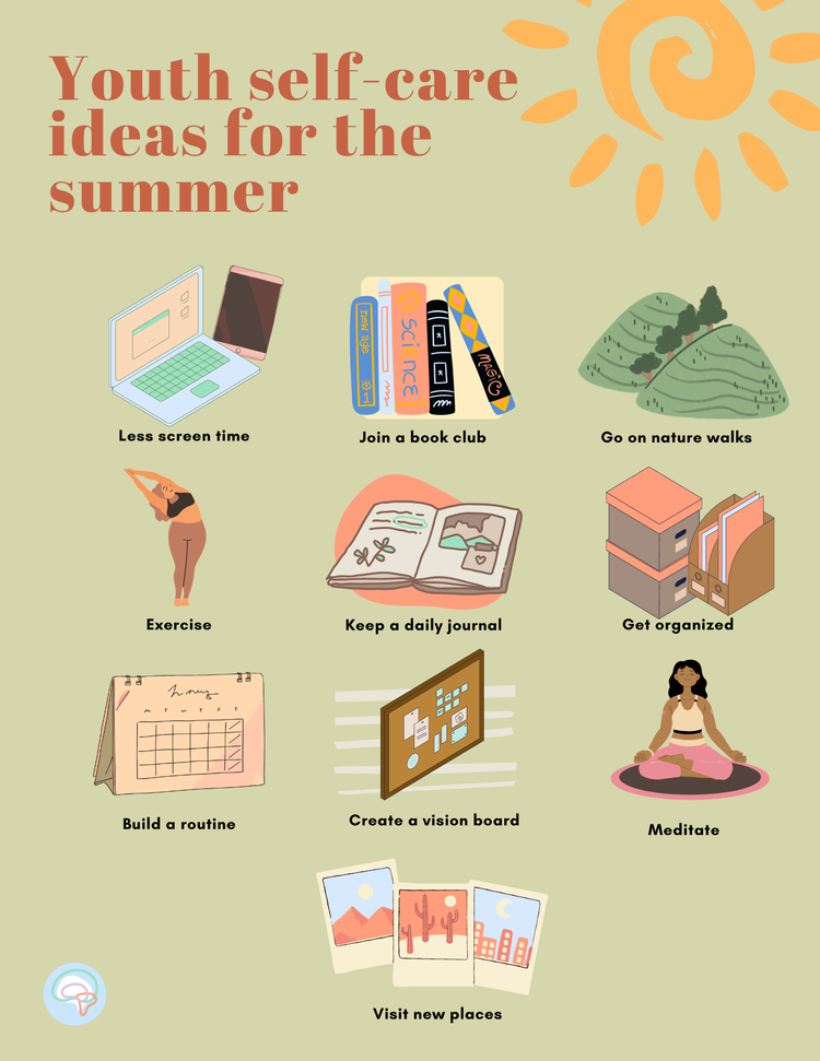Youth Self-Care Ideas for the Summer — My Good Brain