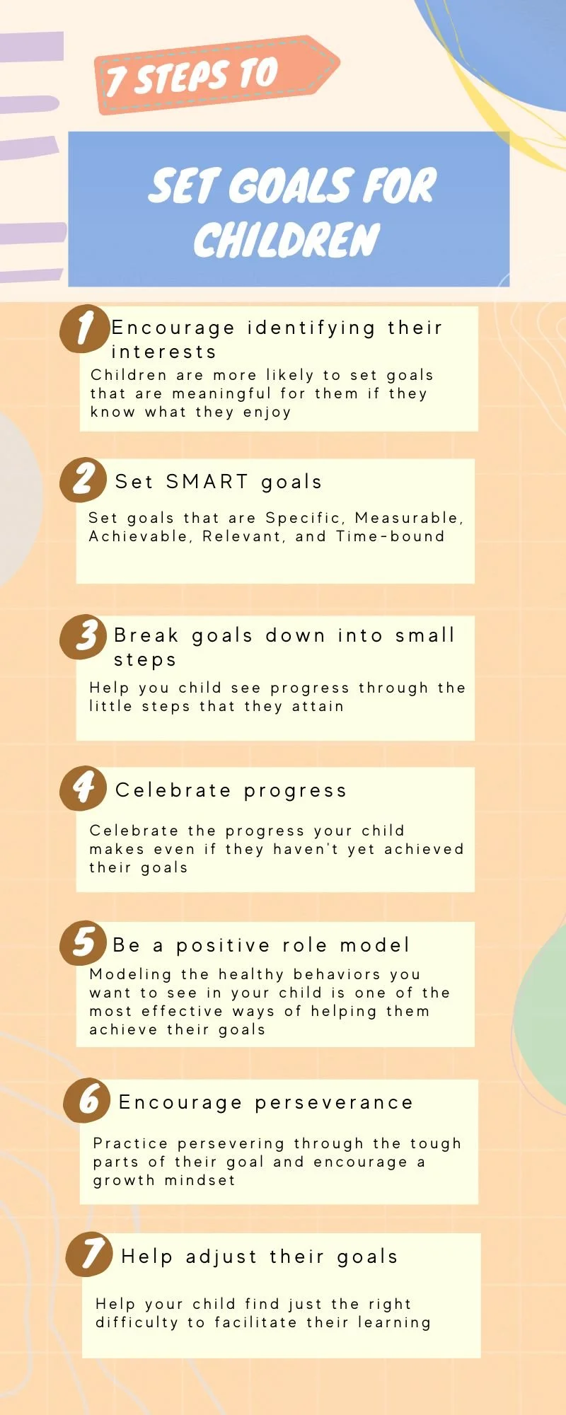 Process over outcomes: Teaching children how to set healthy goals — My Good Brain