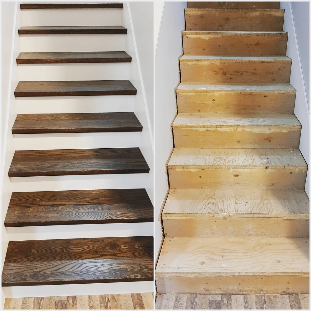 Before & After — Fournier Finishing - Wood Floors, Stairs & Trim
