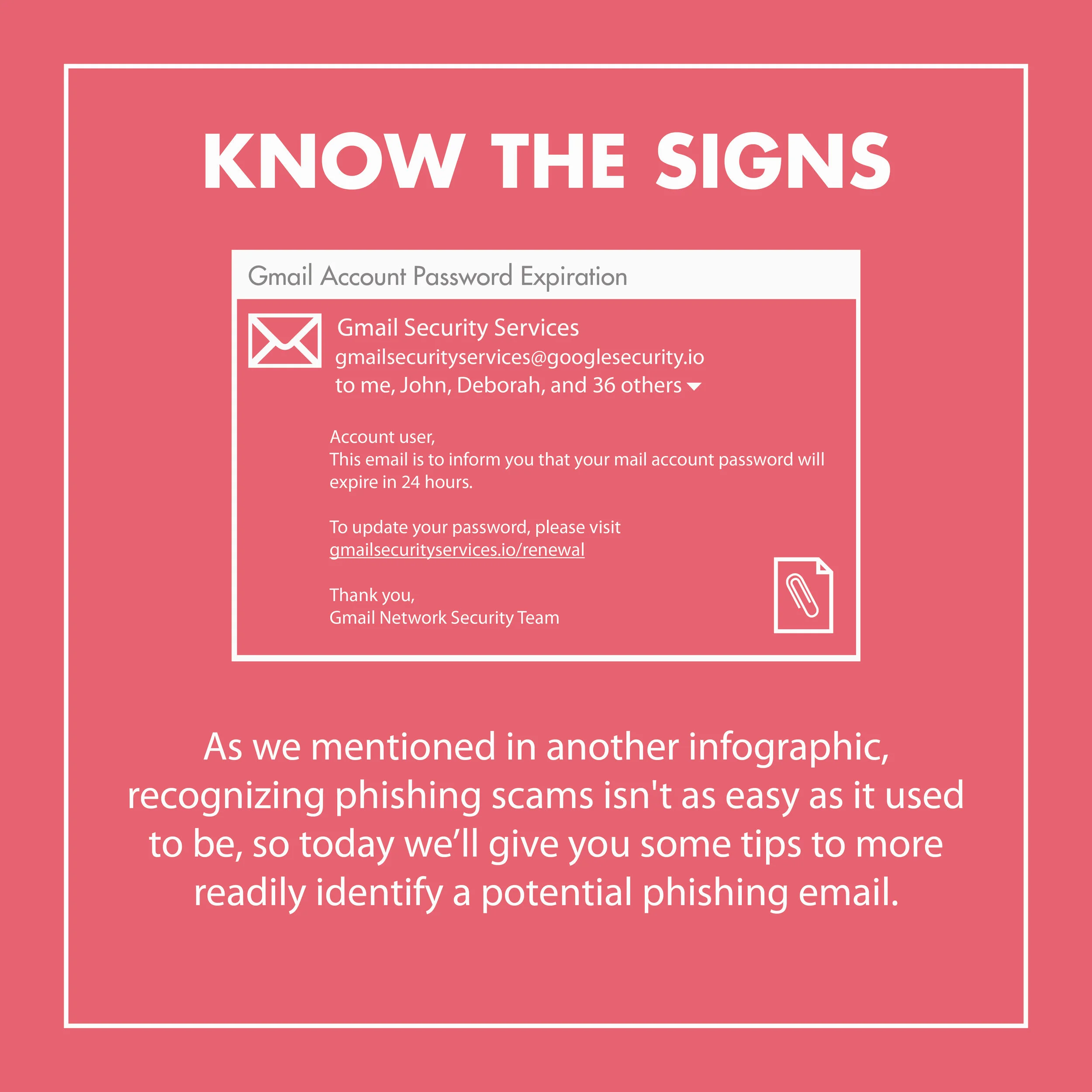 Let's Talk About Phishing Red Flags