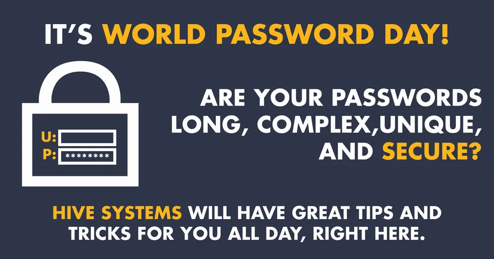 It's World Password Day!