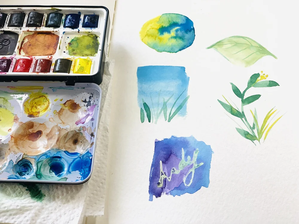 Learning Wet on Dry Watercolor Technique for Beginners — The Last ...