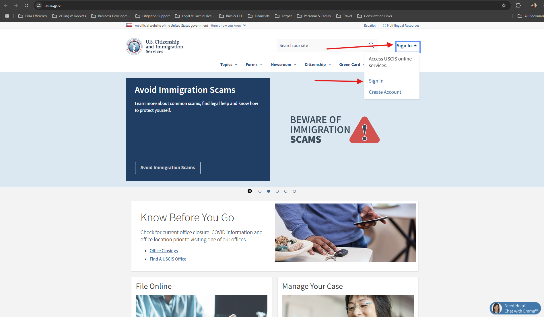 Establishing a USCIS Online Account | Simplify USCIS Access Today ...