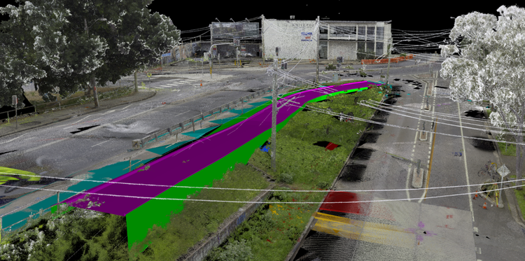 TransGrid cable and cycleway bridge over T3 & T8 lines — Turnbull ...