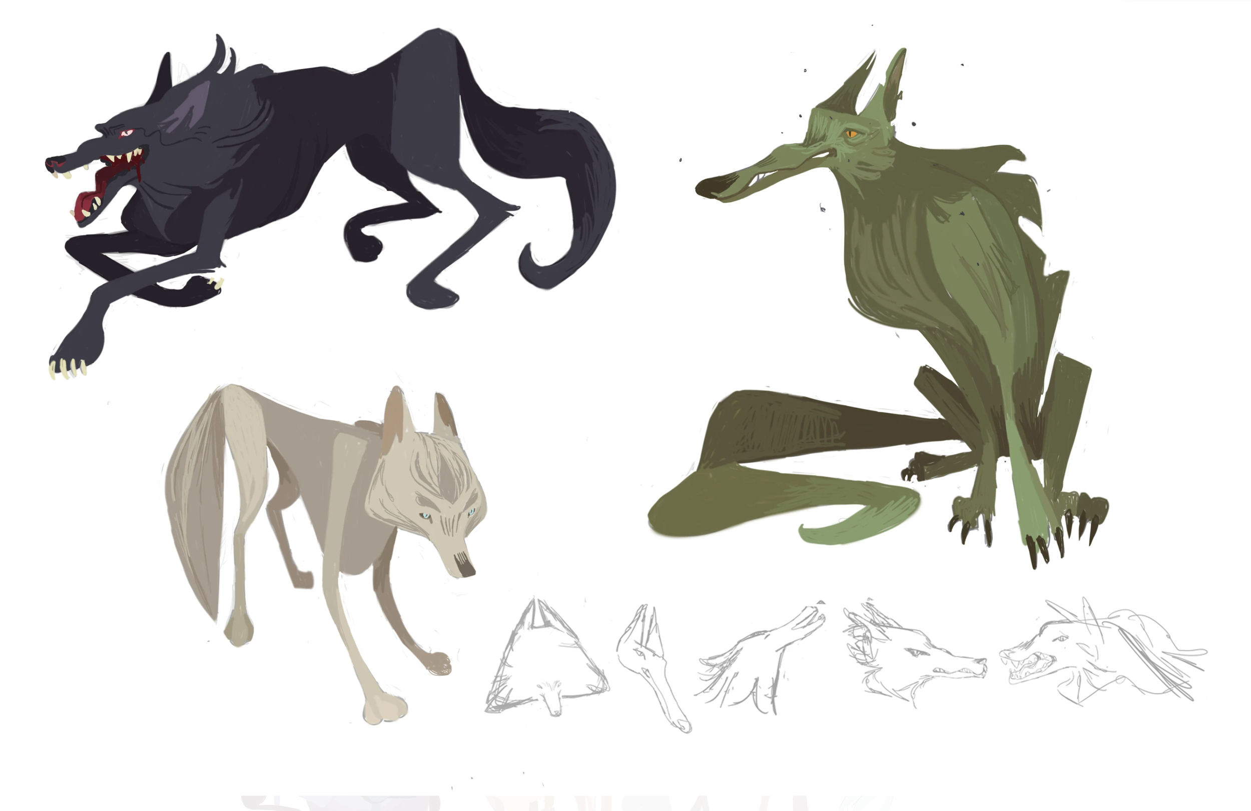Wolf Character Design