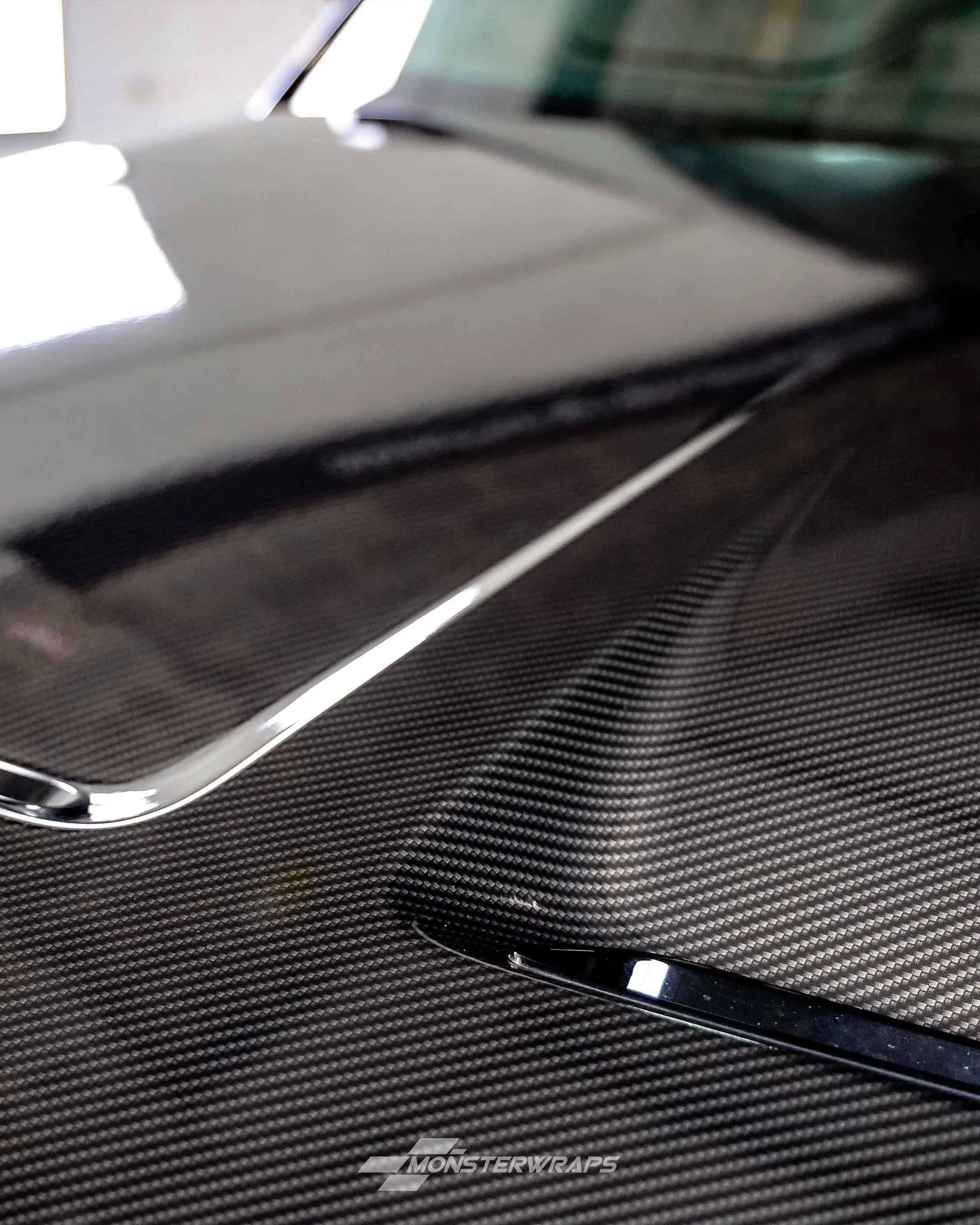 Buy 3M Carbon fibre car wrapping vinyl, gloss carbon fibre, forged ...