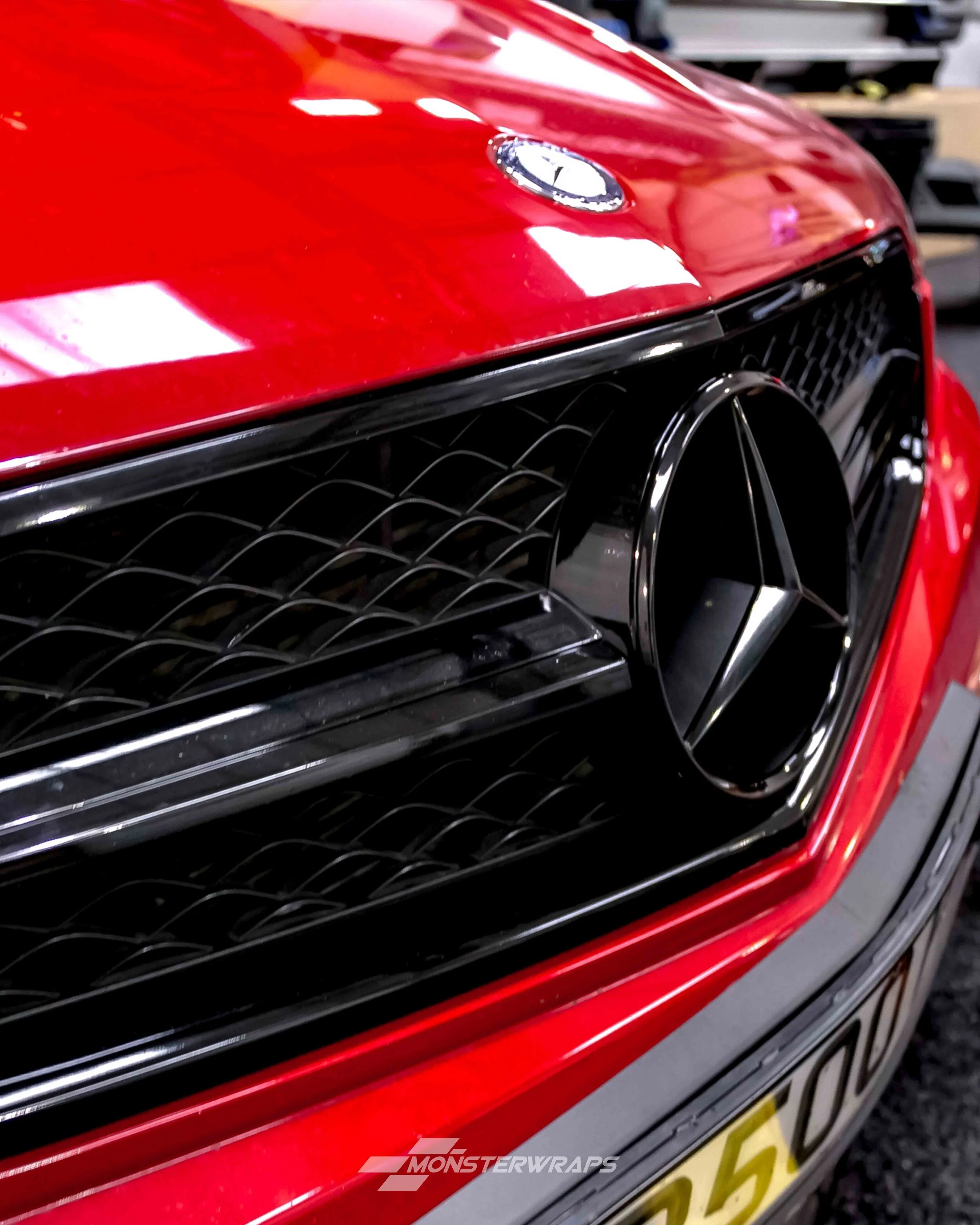 De-chrome vinyl wrapping for a blackout, stealth look — Monsterwraps