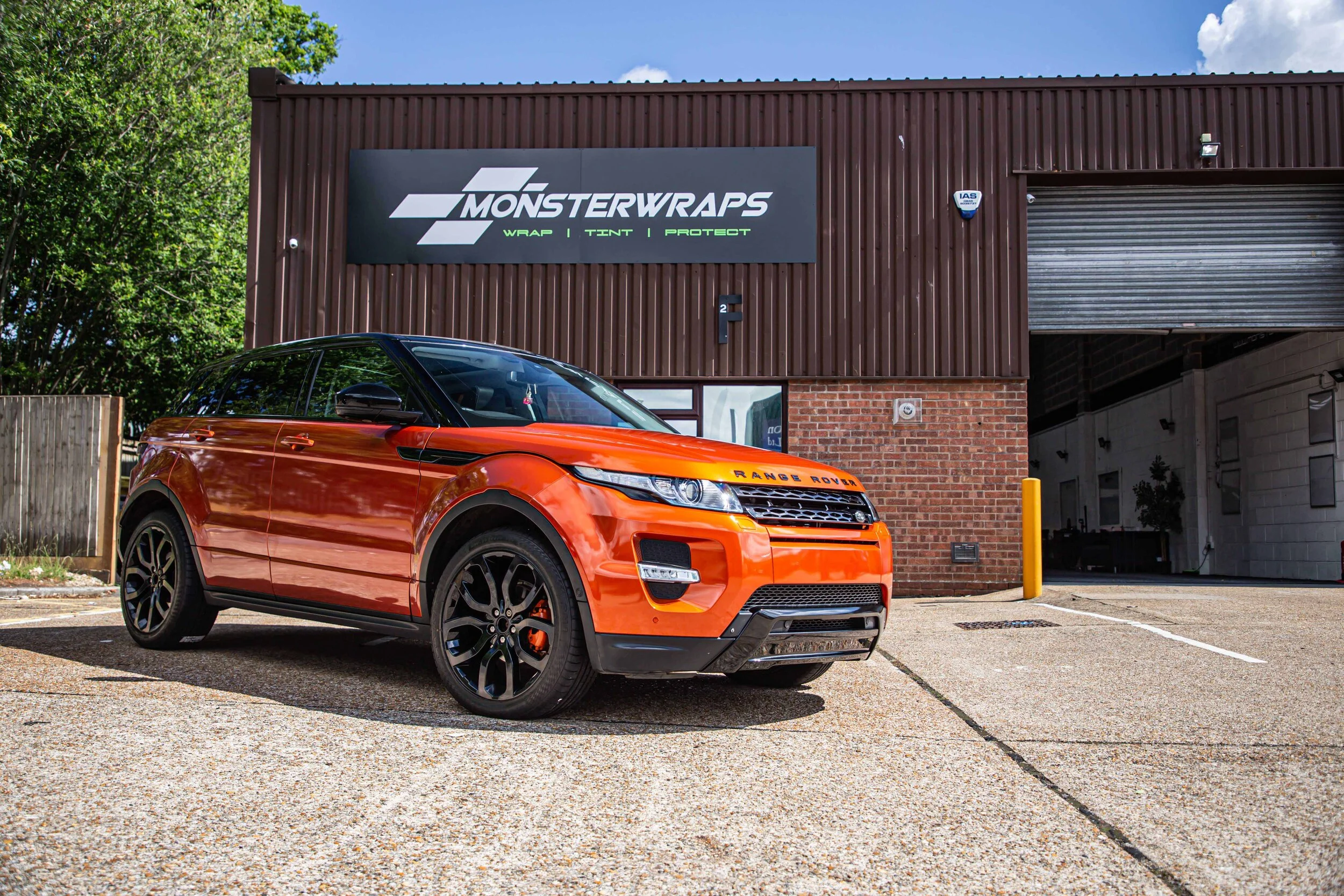 Range Rover Evoque Orange