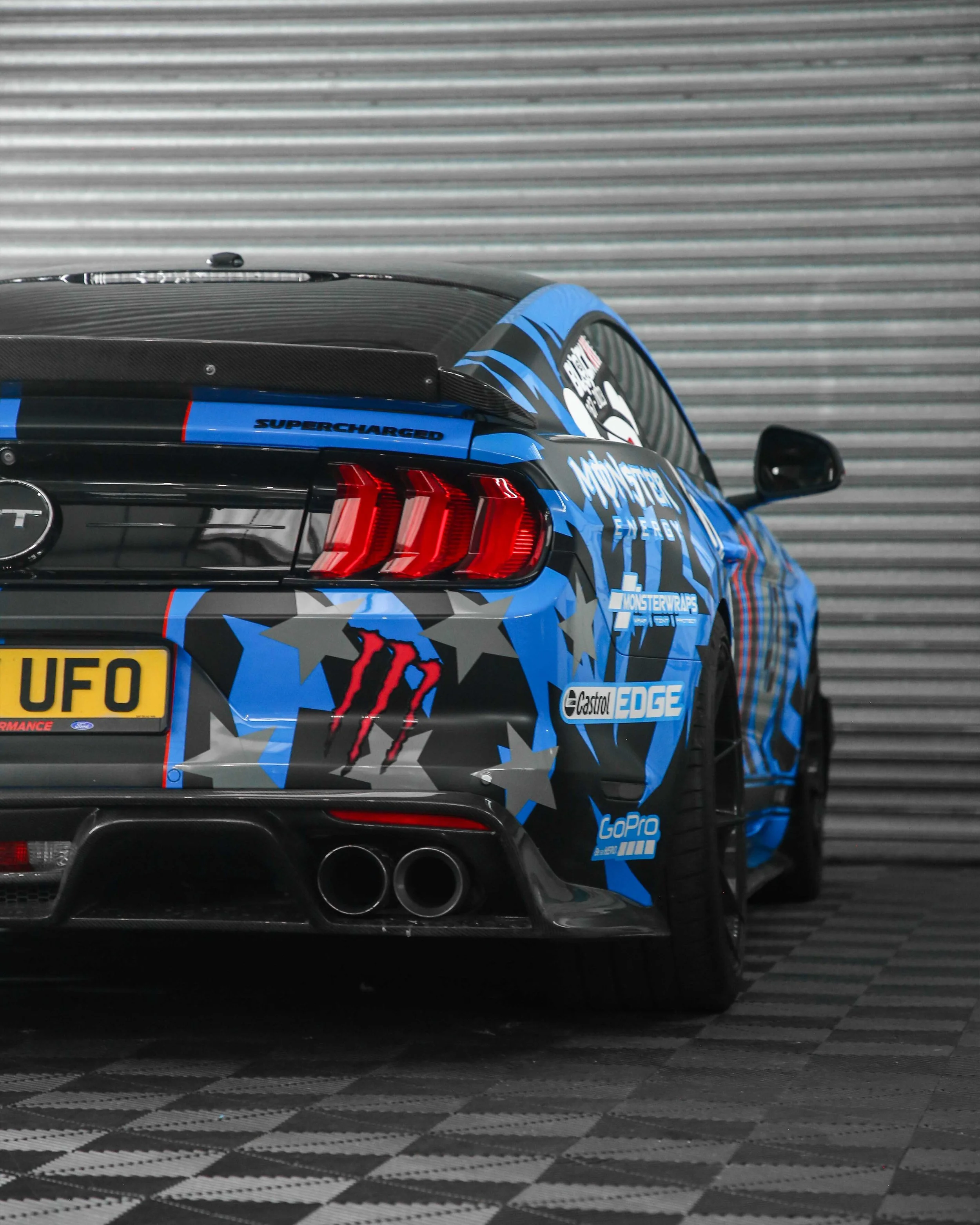 FORD MUSTANG HOONIGAN INSPRIED WRAP LIVERY — Monsterwraps