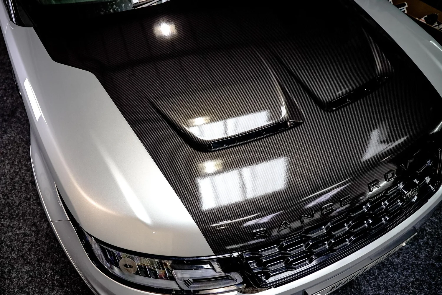 Buy 3M Carbon fibre car wrapping vinyl, gloss carbon fibre, forged ...