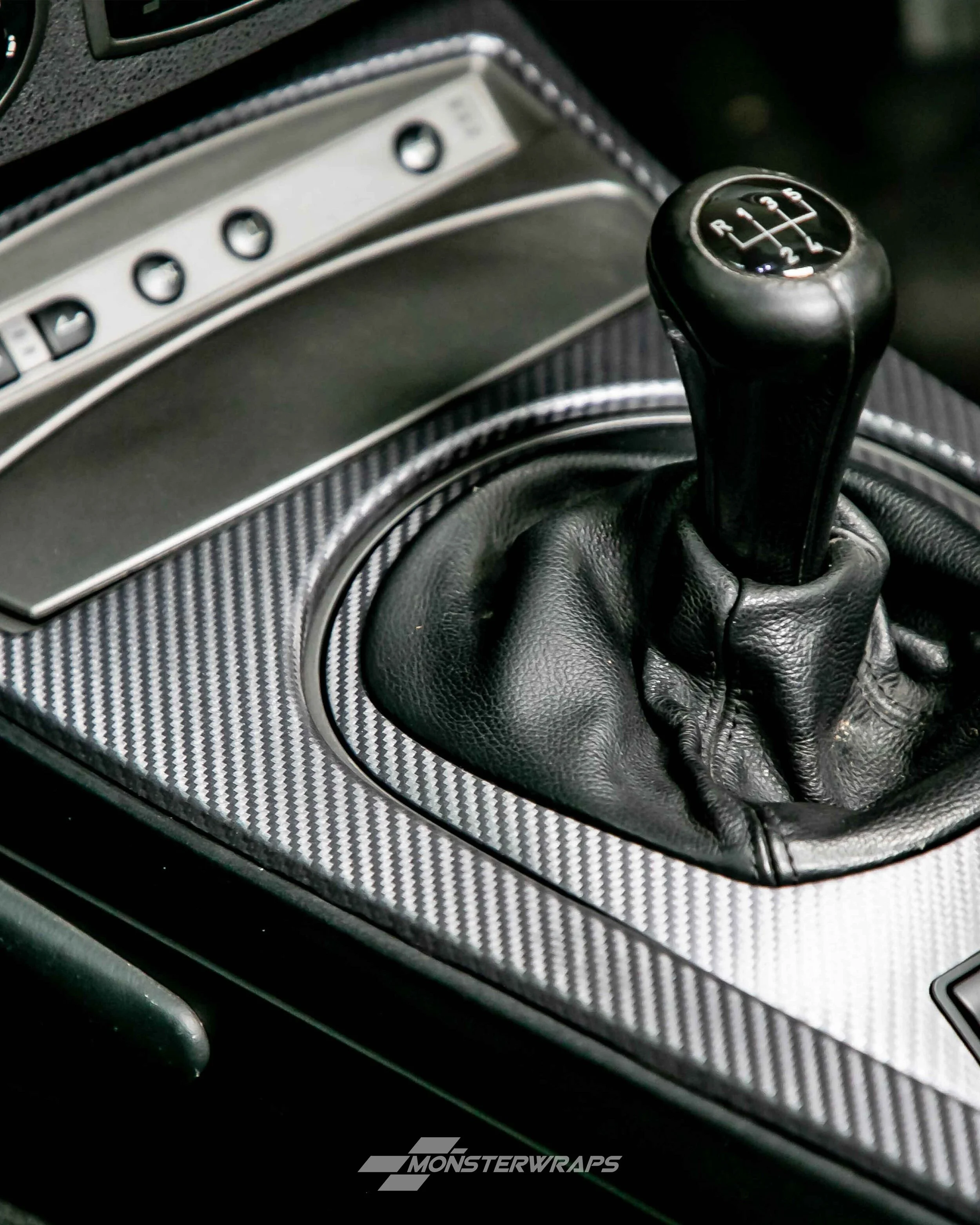 Car interior trim carbon wrapping service Southampton Hampshire ...