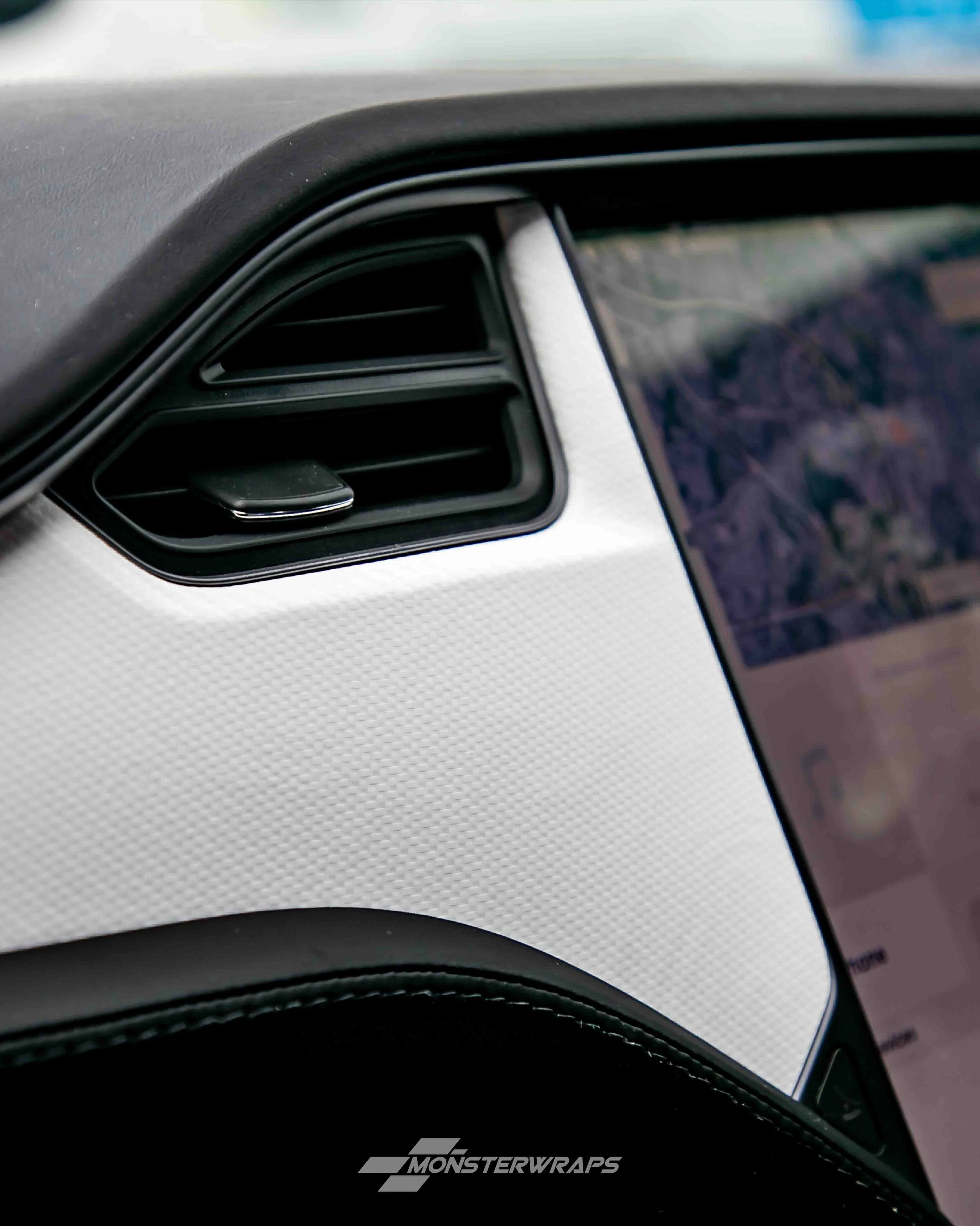 Car interior trim carbon wrapping service Southampton Hampshire ...