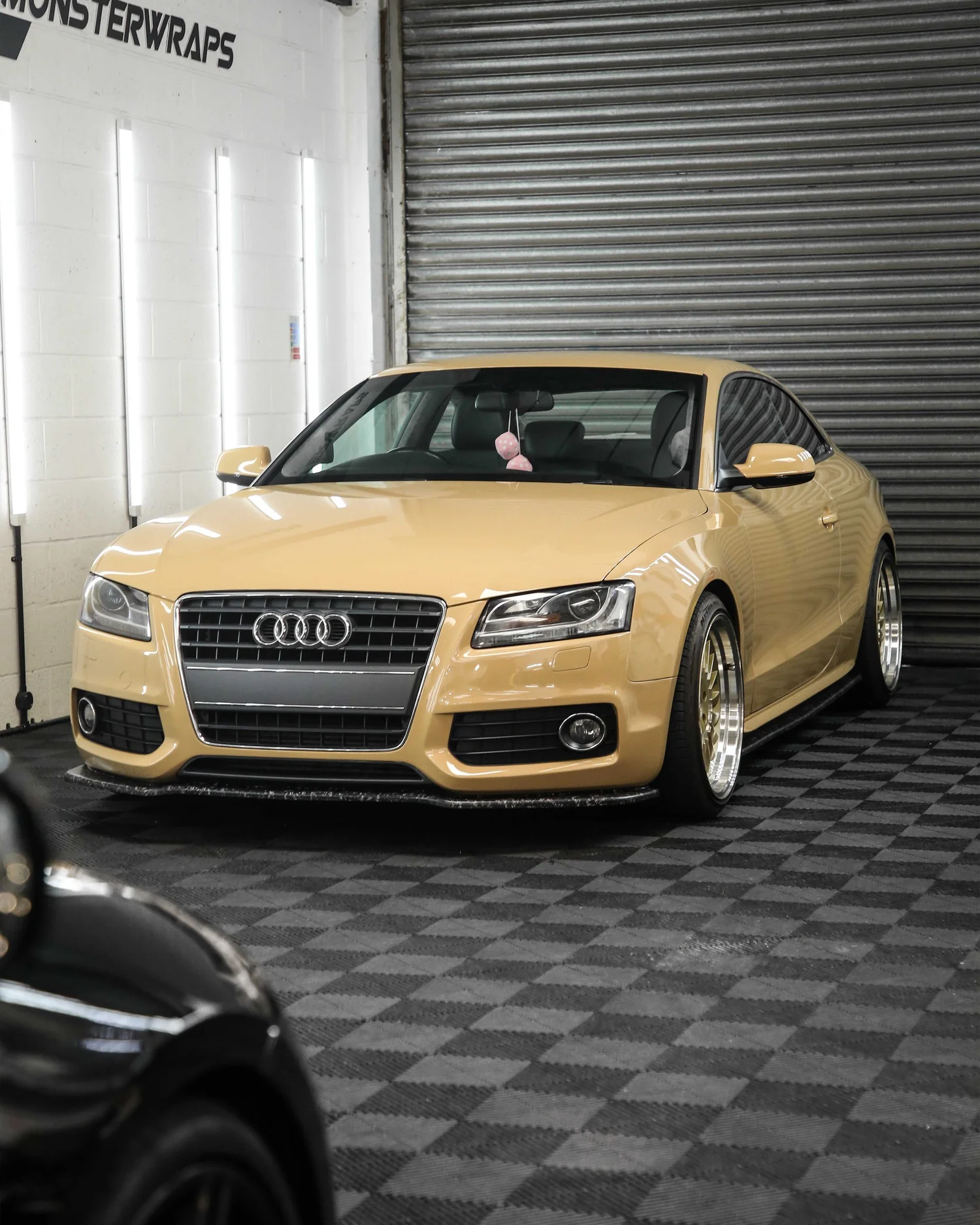 AUDI A5 S-LINE WRAPPED UP IN SUPERGLOSS SAND — Monsterwraps