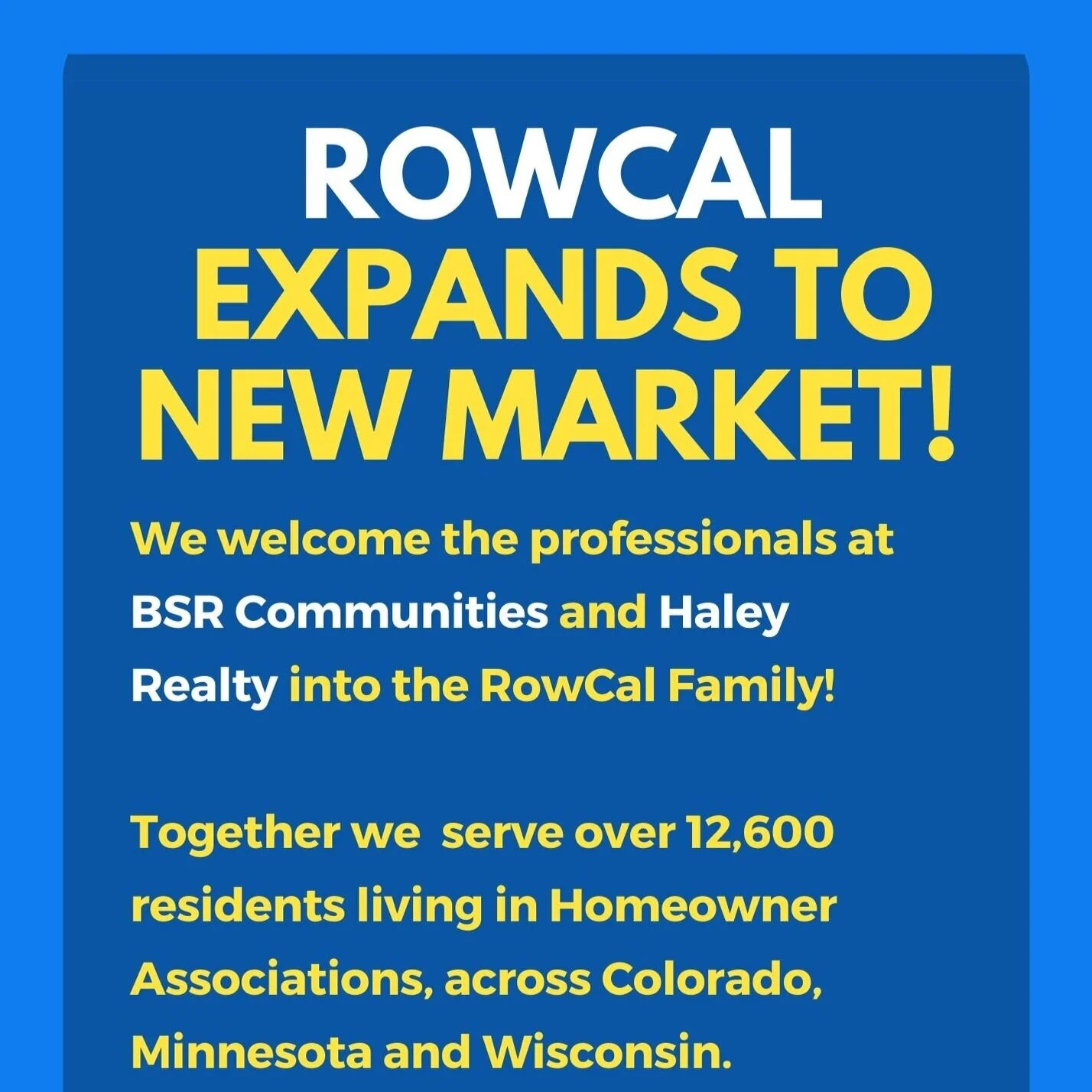 RowCal News | RowCal HOA and Property Management