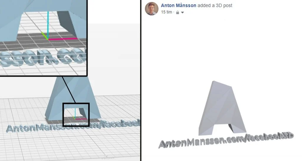 How to make Facebook 3D Posts