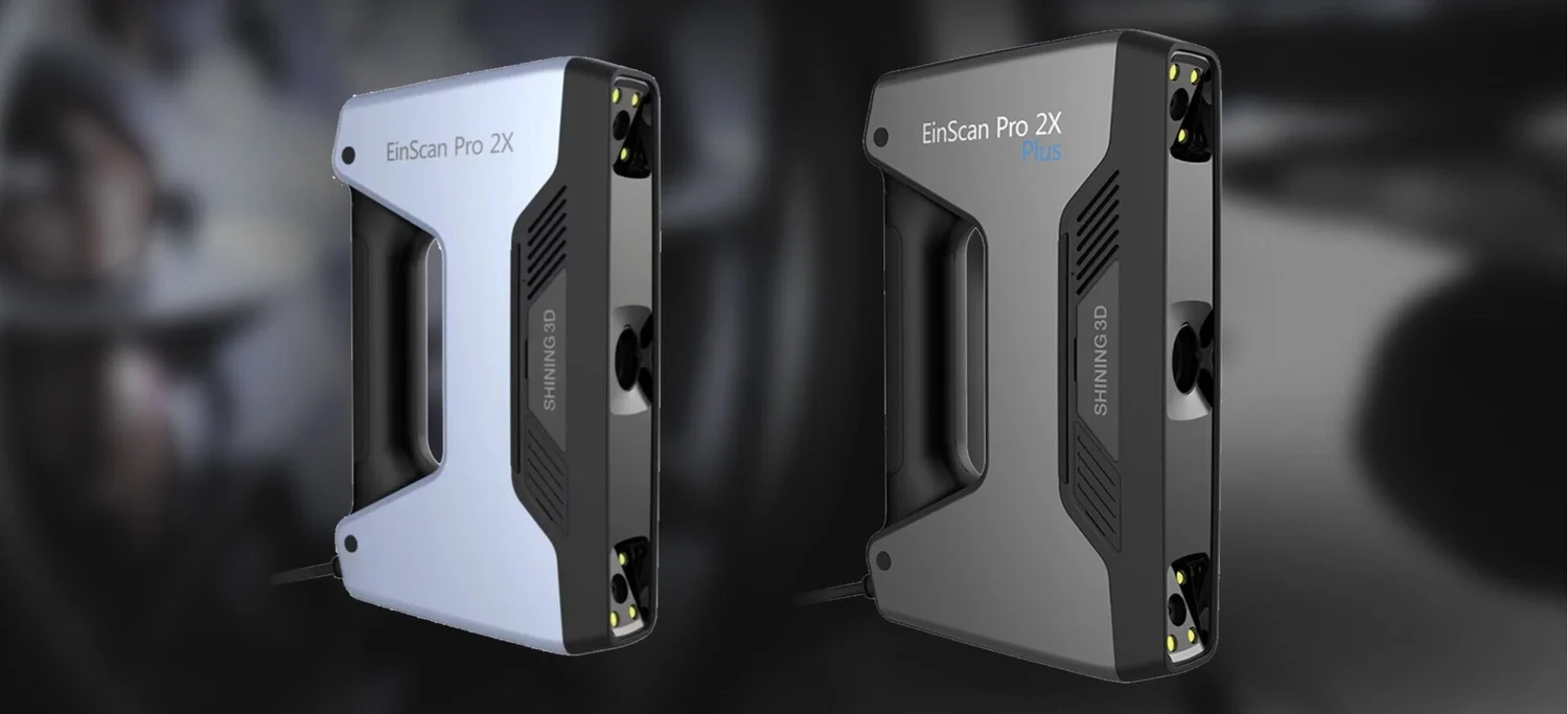 New EinScan Pro 2X and 2X Plus 3D scanners from Shining 3D